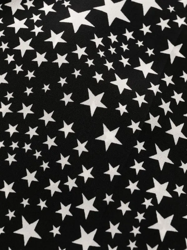 Stella McCartney Star-print Silk Trousers