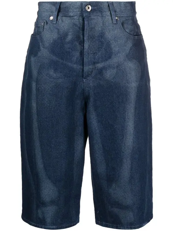 Off-White Body Scan Denim Shorts