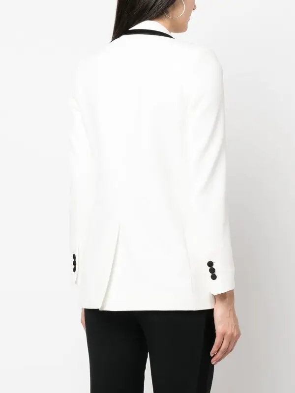 Philipp Plein Contrasting-trim Double-breasted Blazer