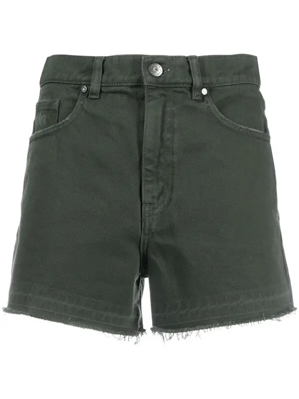 P.a.r.o.s.h Distressed-effect Denim Shorts