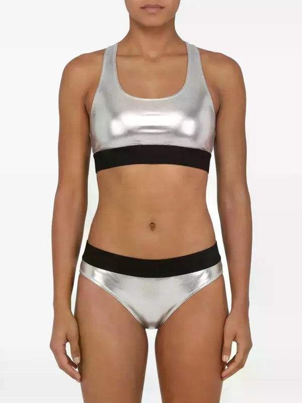 Dolce & Gabbana Metallic-effect Bikini