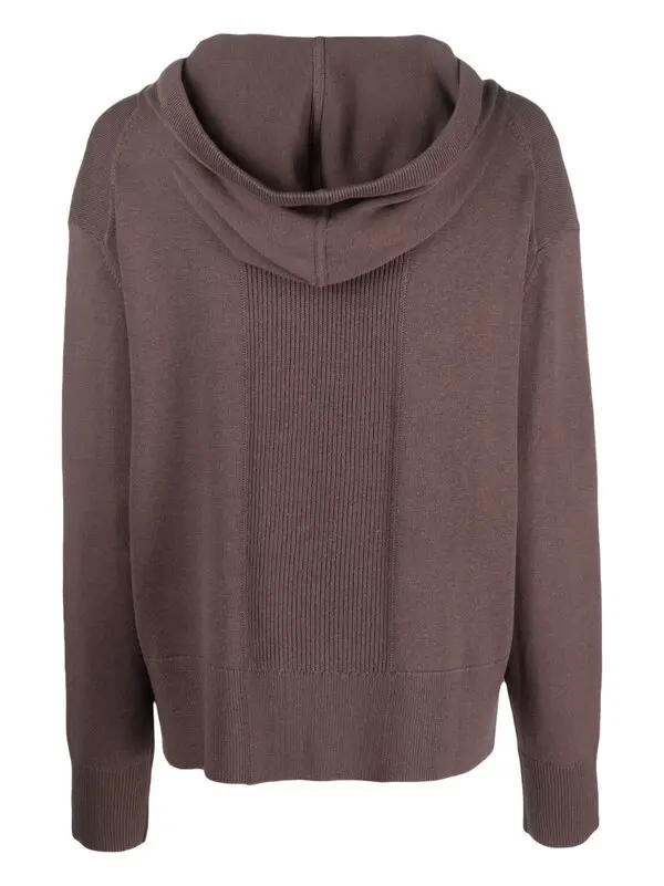 JOSEPH Knitted Drawstring Hoodie