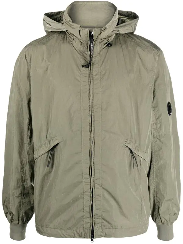 C.P. COMPANY Concealed-hood Zip-up Jacket