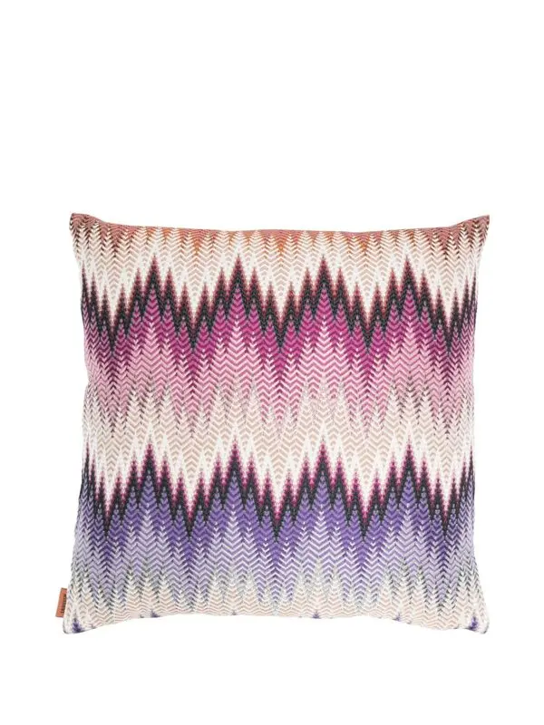 Missoni Woven-zigzag Cushion