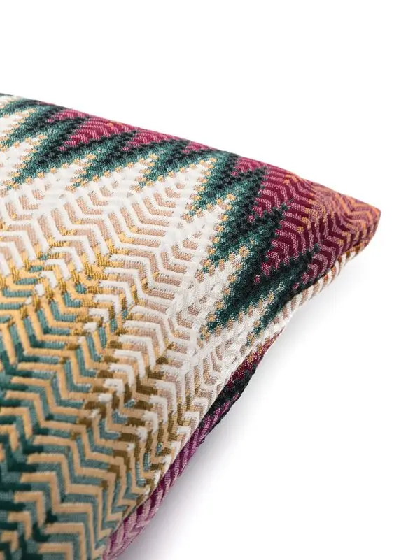 Missoni Woven-zigzag Cushion