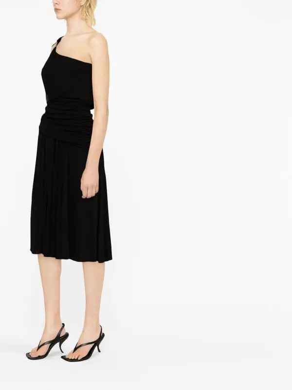 Alberta Ferretti Flared Midi Dress