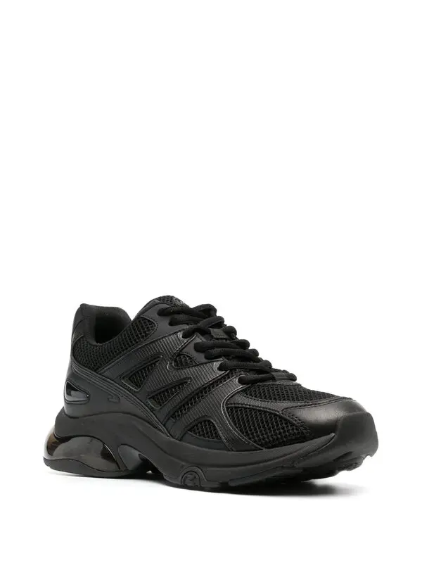 Michael Kors Kit Panelled Low-top Sneakers - Black
