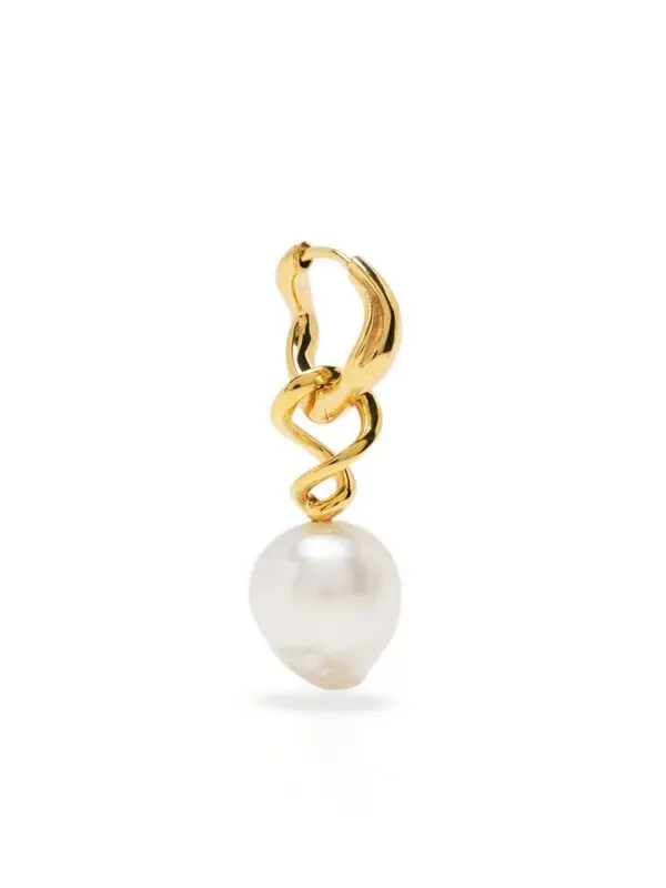 MARIA BLACK Anila Pearl Earring - Gold