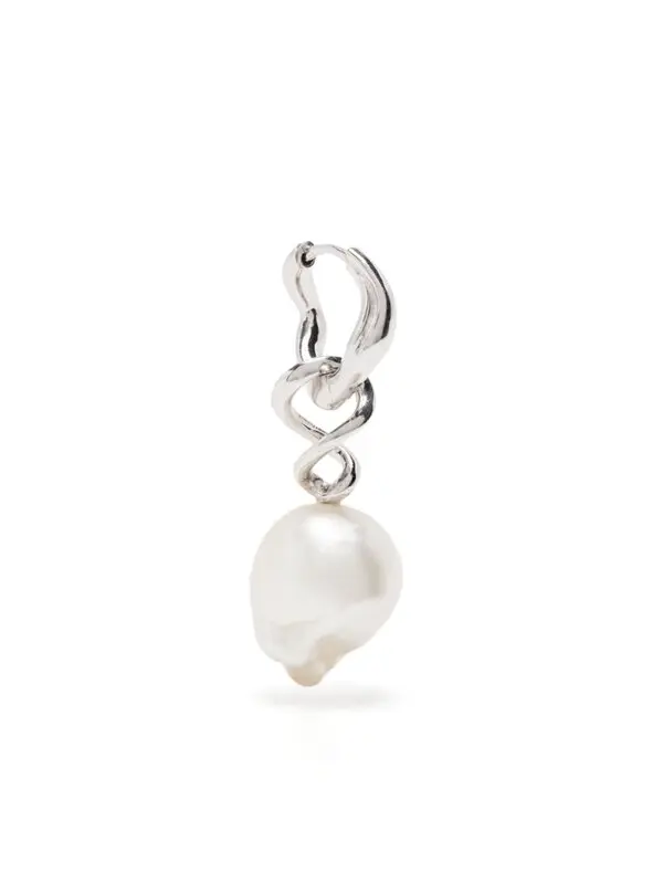 MARIA BLACK Anila Freshwater Pearl Earring - Silver