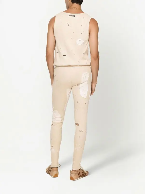 Dolce & Gabbana Distressed Skinny-cut Jeans