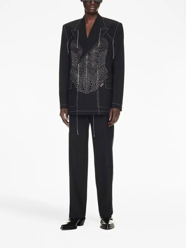 Off-White Runway Tailored Trousers