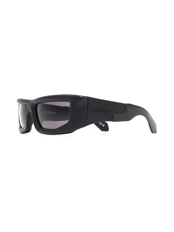 Off-White Volcanite Square-frame Sunglasses - Black