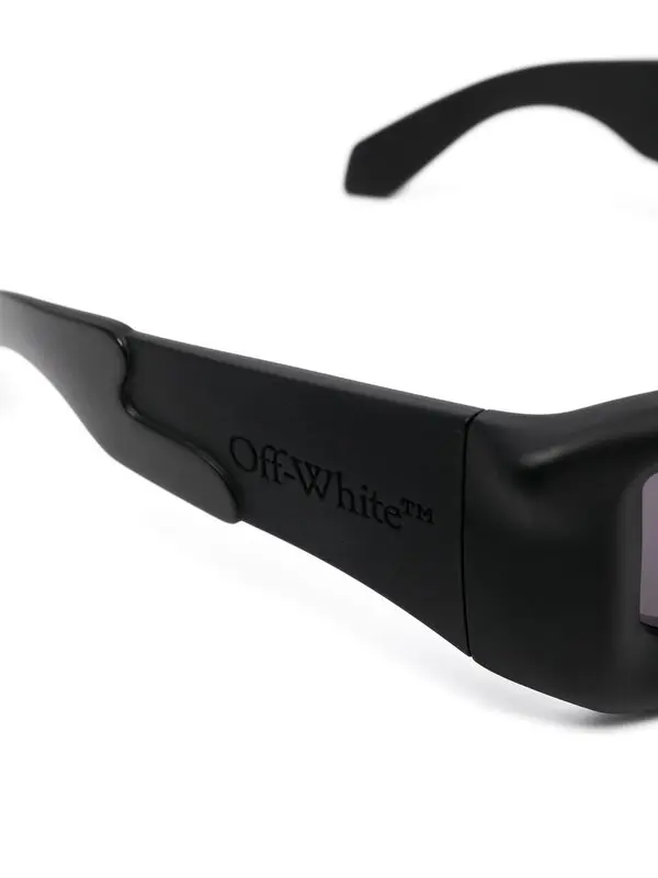 Off-White Volcanite Square-frame Sunglasses - Black