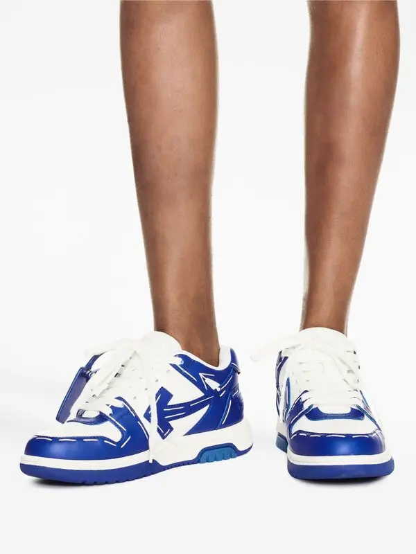 Off-White Ooo Sartorial Stitching Low-top Sneakers - White