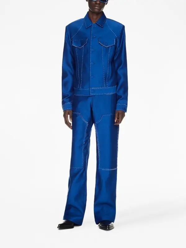 Off-White Alien Face Tailored Jacket