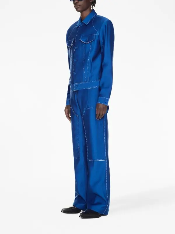 Off-White Alien Face Tailored Jacket