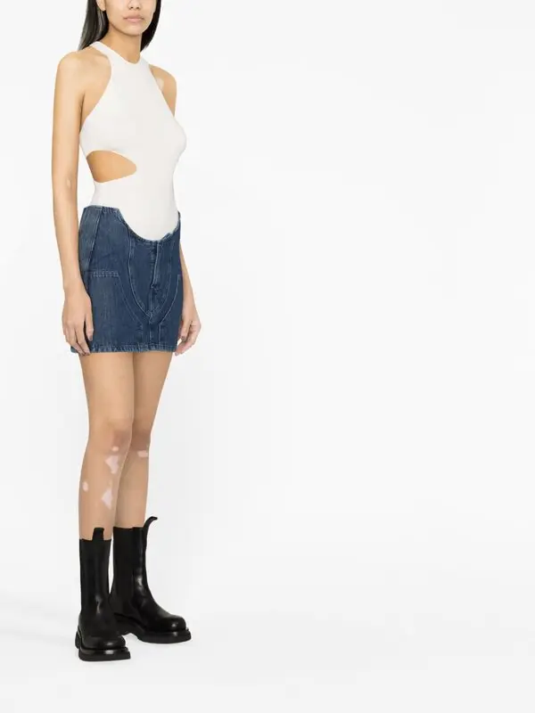 Off-White High-rise Mini Skirt