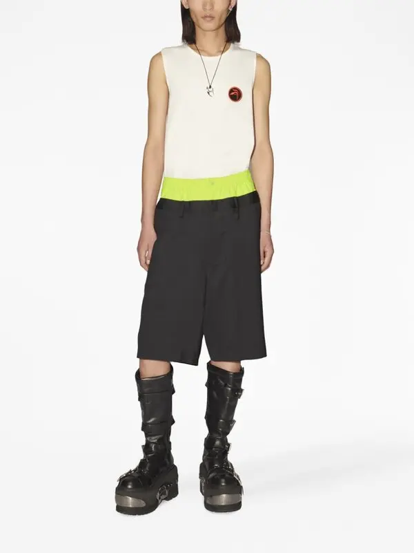 AMBUSH Contrast Waist Shorts - Black