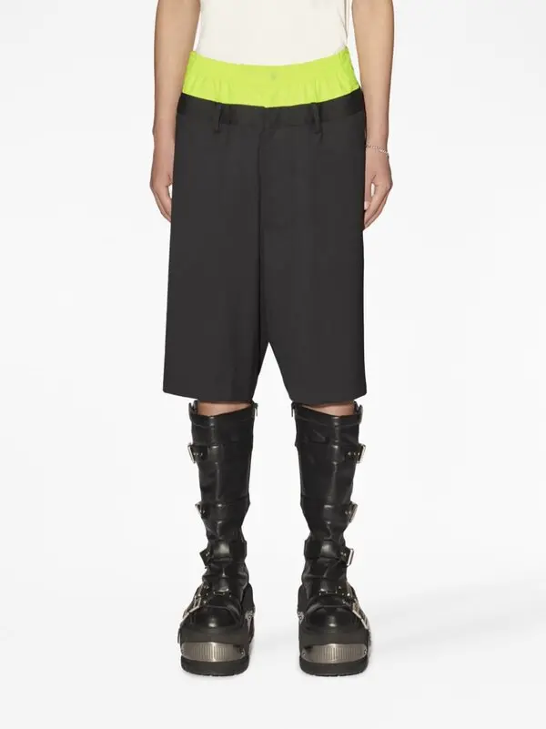 AMBUSH Contrast Waist Shorts - Black