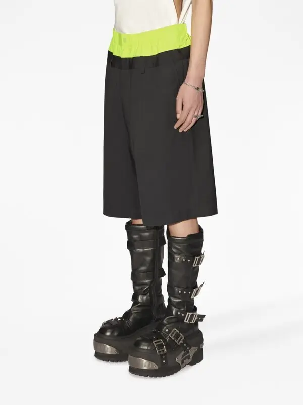 AMBUSH Contrast Waist Shorts - Black