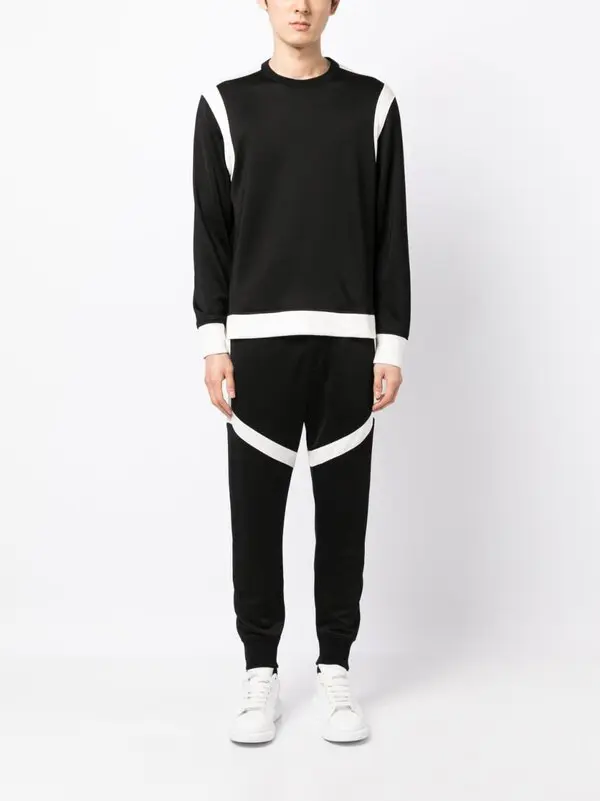 Alexander McQueen Two-tone Panelled Sweatshirt