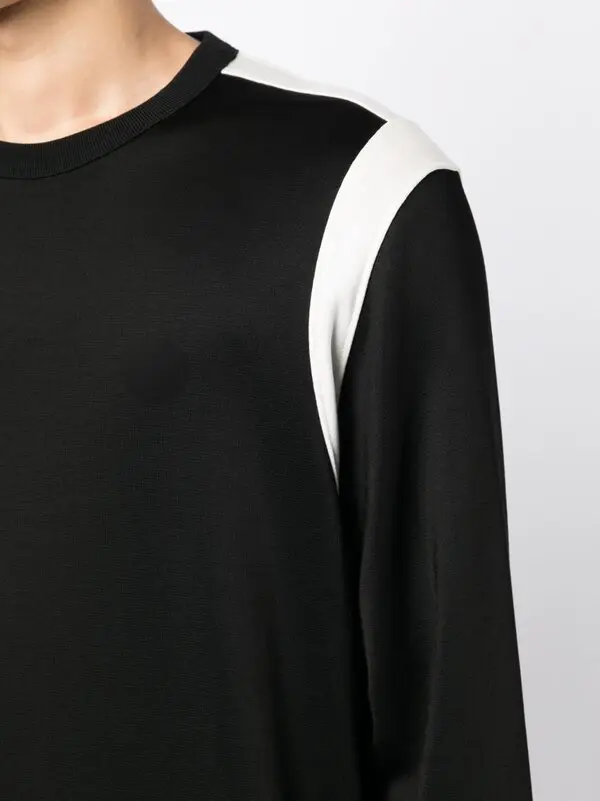 Alexander McQueen Two-tone Panelled Sweatshirt
