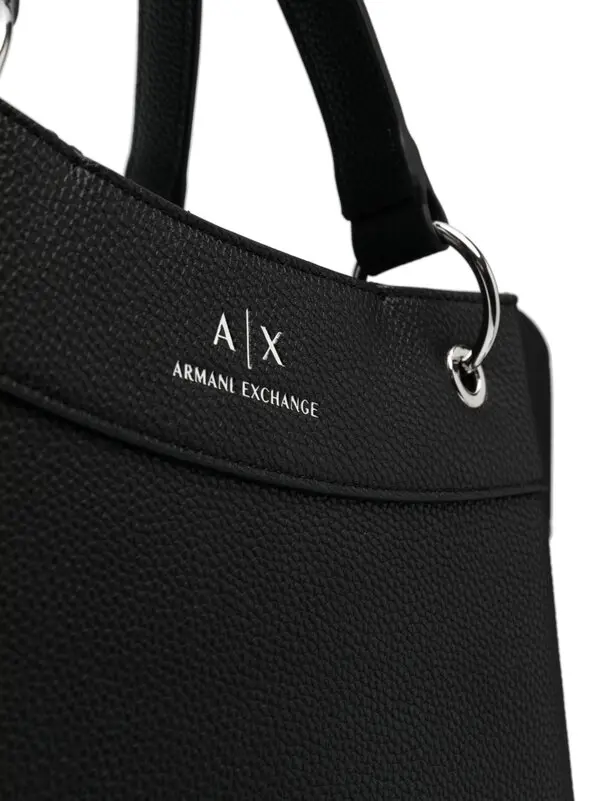 Armani Exchange Logo-stamp Tote Bag