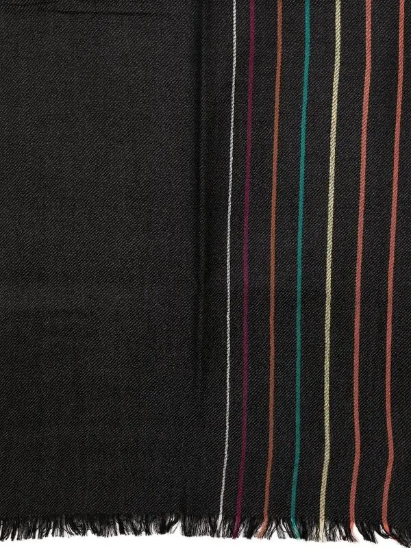 Paul Smith Wool-silk Signature Stripe Scarf