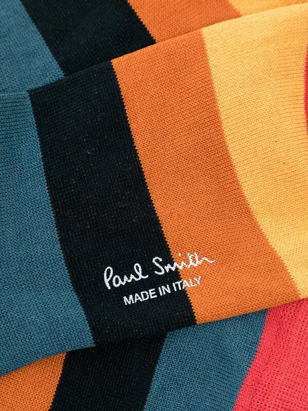 Paul Smith Colour-block Striped Socks
