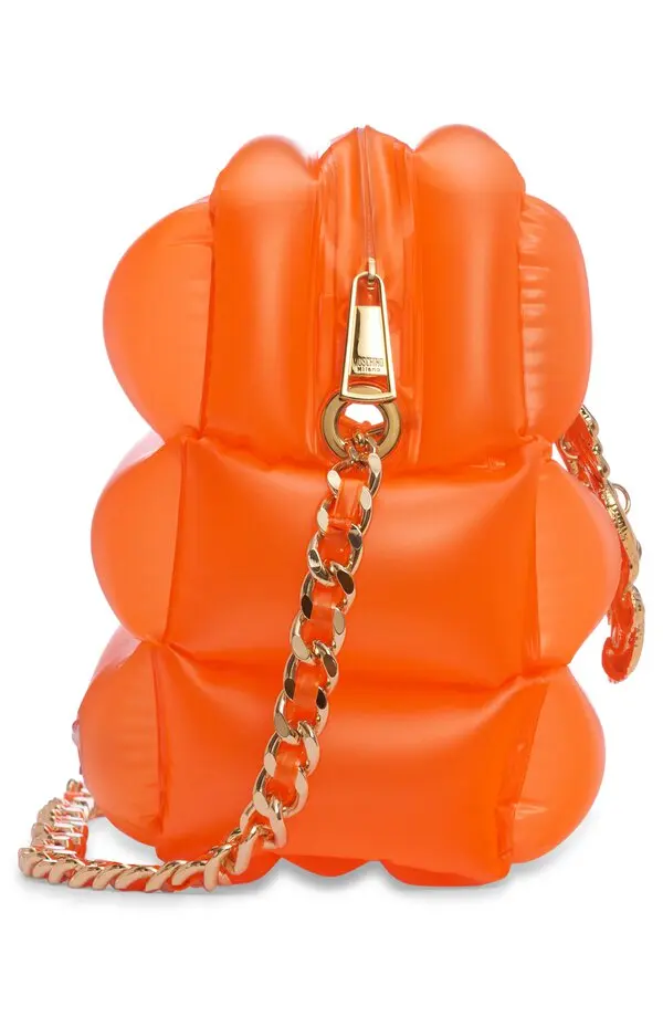 Moschino Inflatable Pvc Shoulder Bag