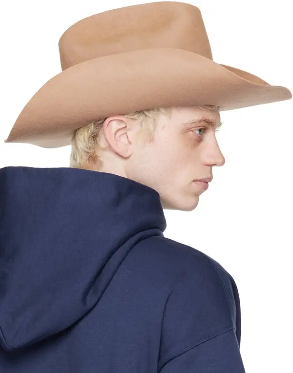 Visvim Tan Vin Cowboy Hat - Beige | Editorialist