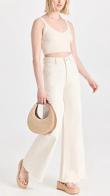 DL1961 Hepburn Wide Leg Jeans