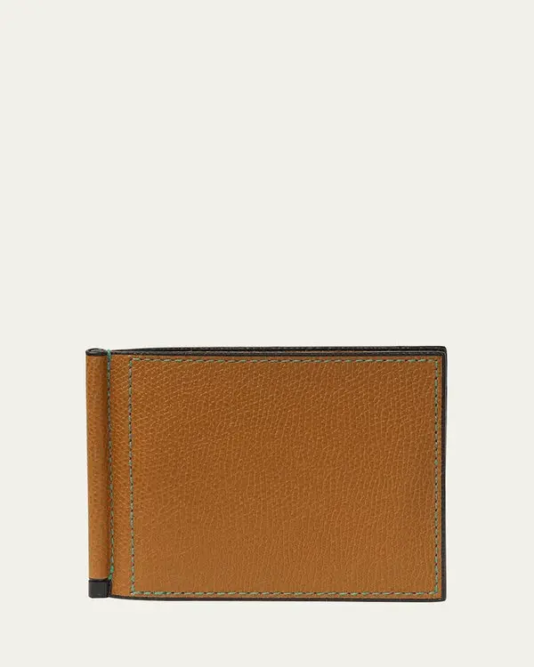 VALEXTRA Grip 6-card Holder - Havana Mh