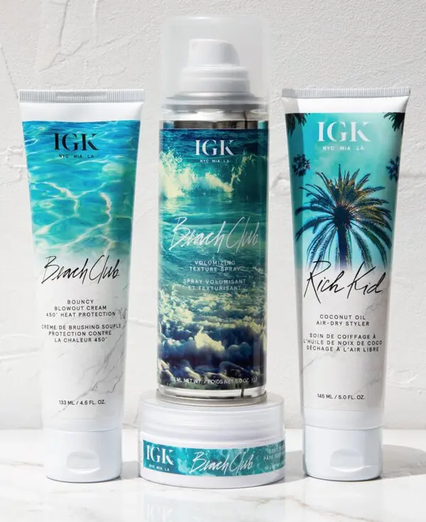 IGK Beach Club Bouncy Blowout Cream