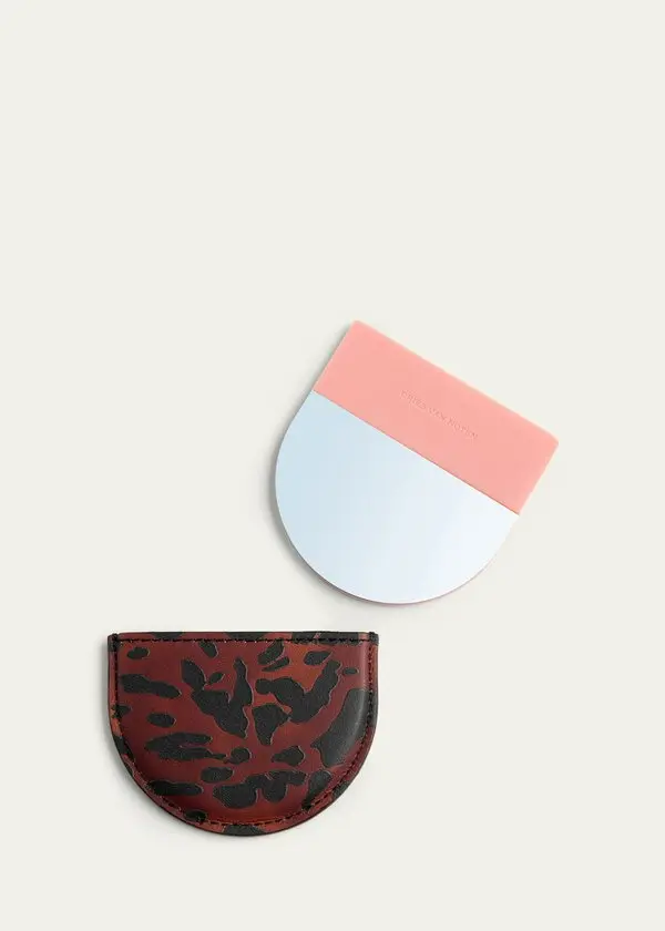 Dries Van Noten Pink Handheld Mirror