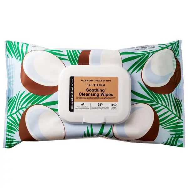 SEPHORA COLLECTION Cleansing + Exfoliating Wipes / 1 Pack - Coconut