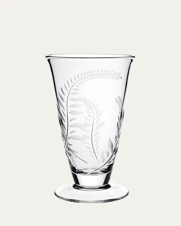 WILLIAM YEOWARD CRYSTAL Jasmine Footed Vase, 9