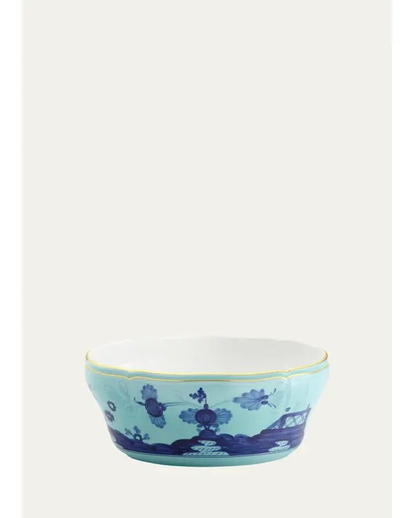 GINORI 1735 Oriente Italiano Oval Salad Bowl - One-color