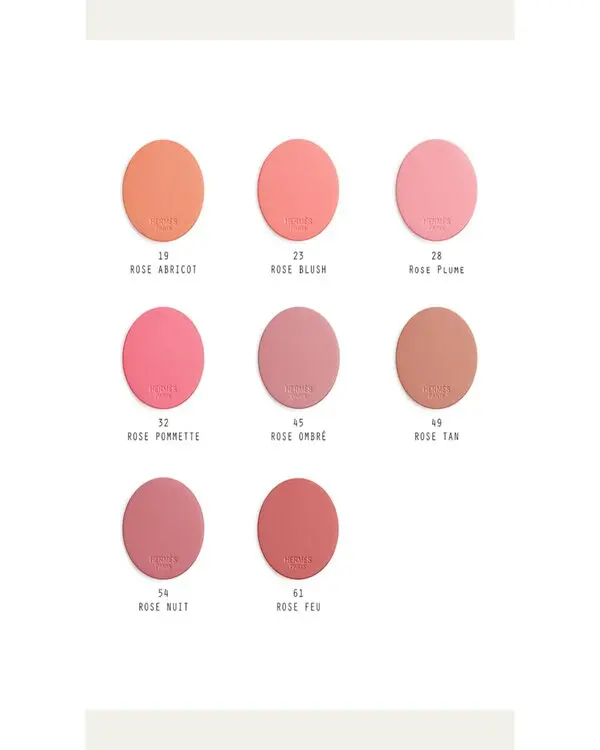 Hermès Rose Silky Blush Powder - 54 Rose Nuit