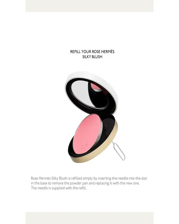 Hermès Rose Silky Blush Powder - 54 Rose Nuit