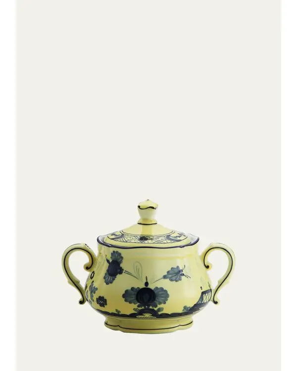 GINORI 1735 Oriente Italiano Sugar Bowl With Cover