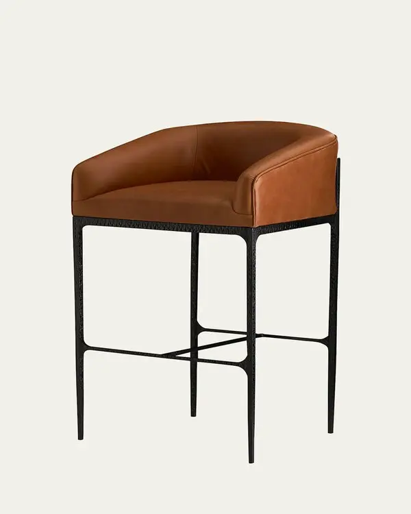 ARTERIORS Osbourne Leather 32" Bar Stool