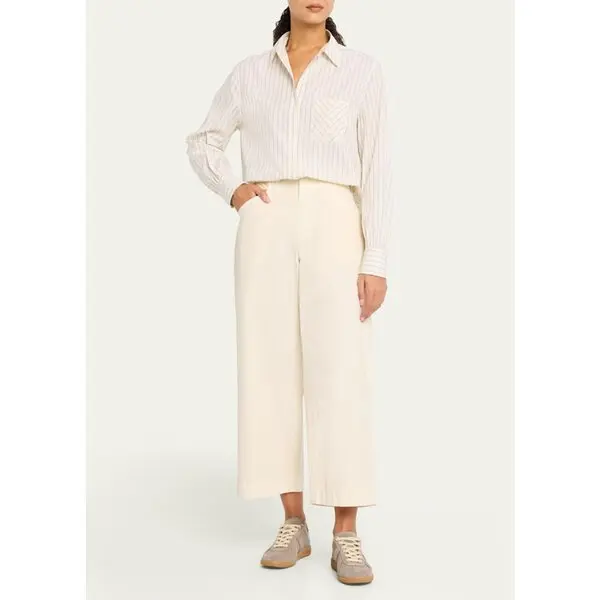 Rag & Bone Maxine Striped Shirt - Brwstripe