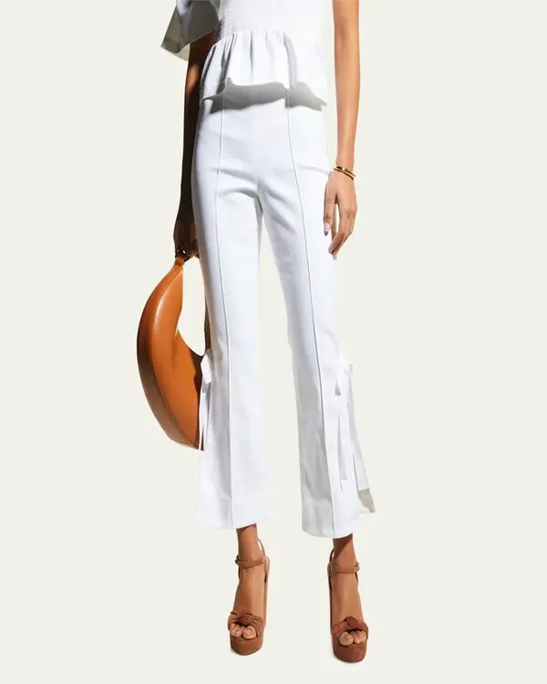 Cinq À Sept Lou Denim Flare Pants