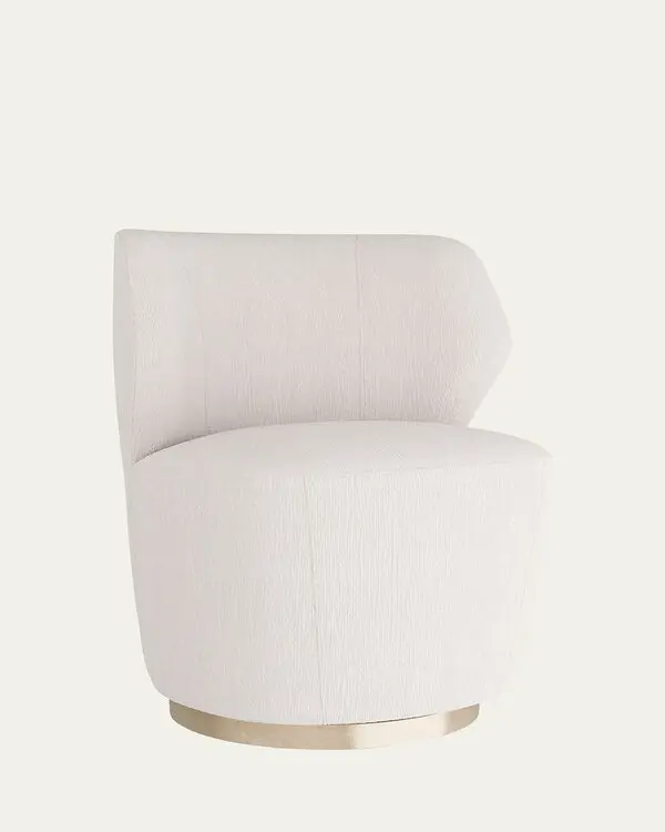 ARTERIORS Poppy Velvet Swivel Chair