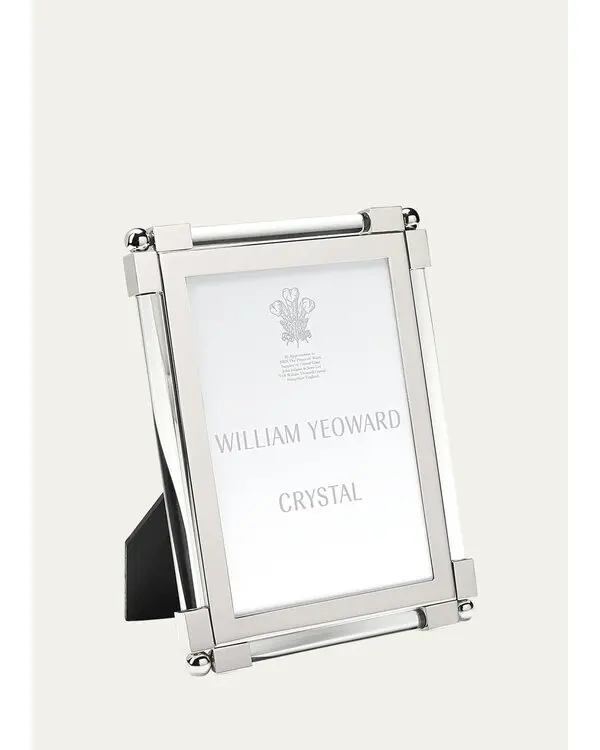 WILLIAM YEOWARD CRYSTAL New Classic Clear Frame, 5" X 7 - Noclr