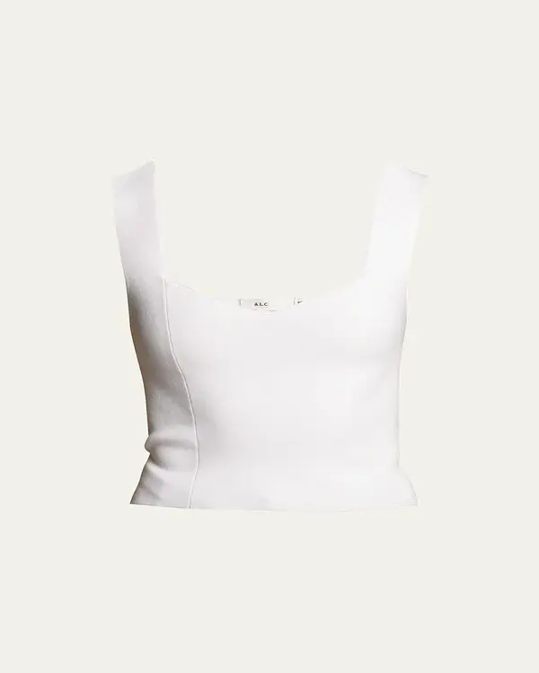 A.L.C. Jordana Tank Top - White