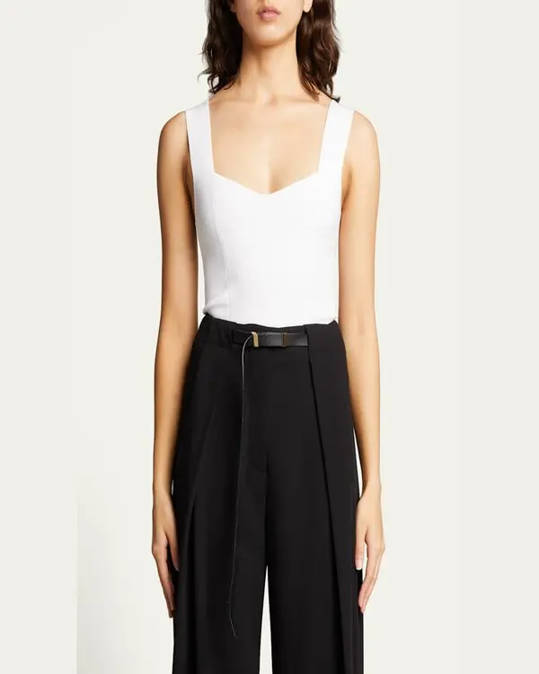 A.L.C. Jordana Tank Top - White