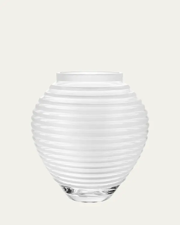 WILLIAM YEOWARD CRYSTAL Circe Frost Vase, 16