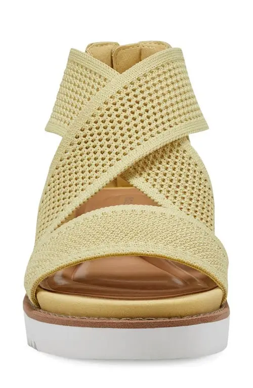 Easy Spirit Criss-cross Strappy Sandals - Beige